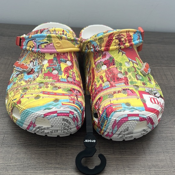 CROCS | Shoes | Disney Vault Collection Crocs Walt Disney World Map ...